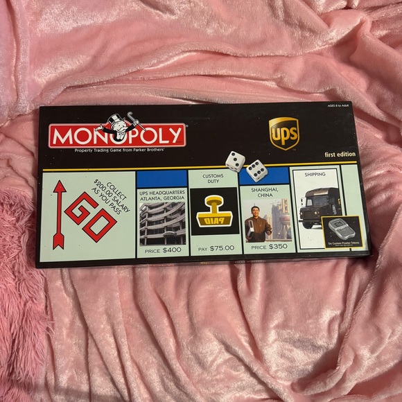 Hasbro | Games | Hasbro Monopoly Board Game Black And Red Edition ...